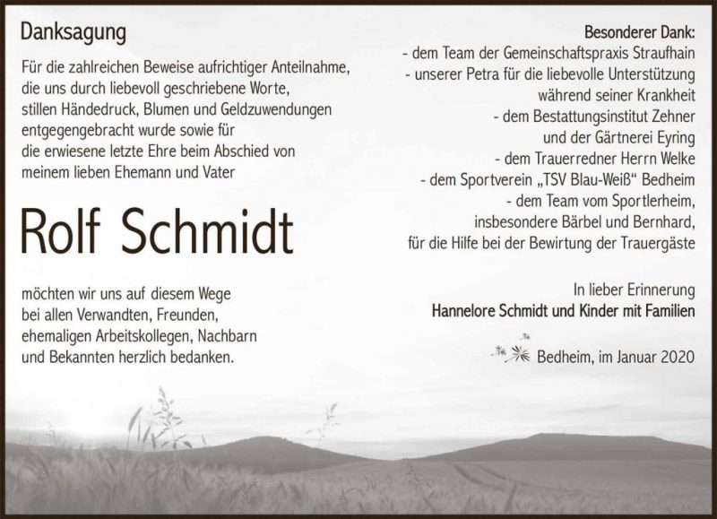 Rolf Schmidt – Südthüringer Rundschau • Meinungsfreudig. Unabhängig ...